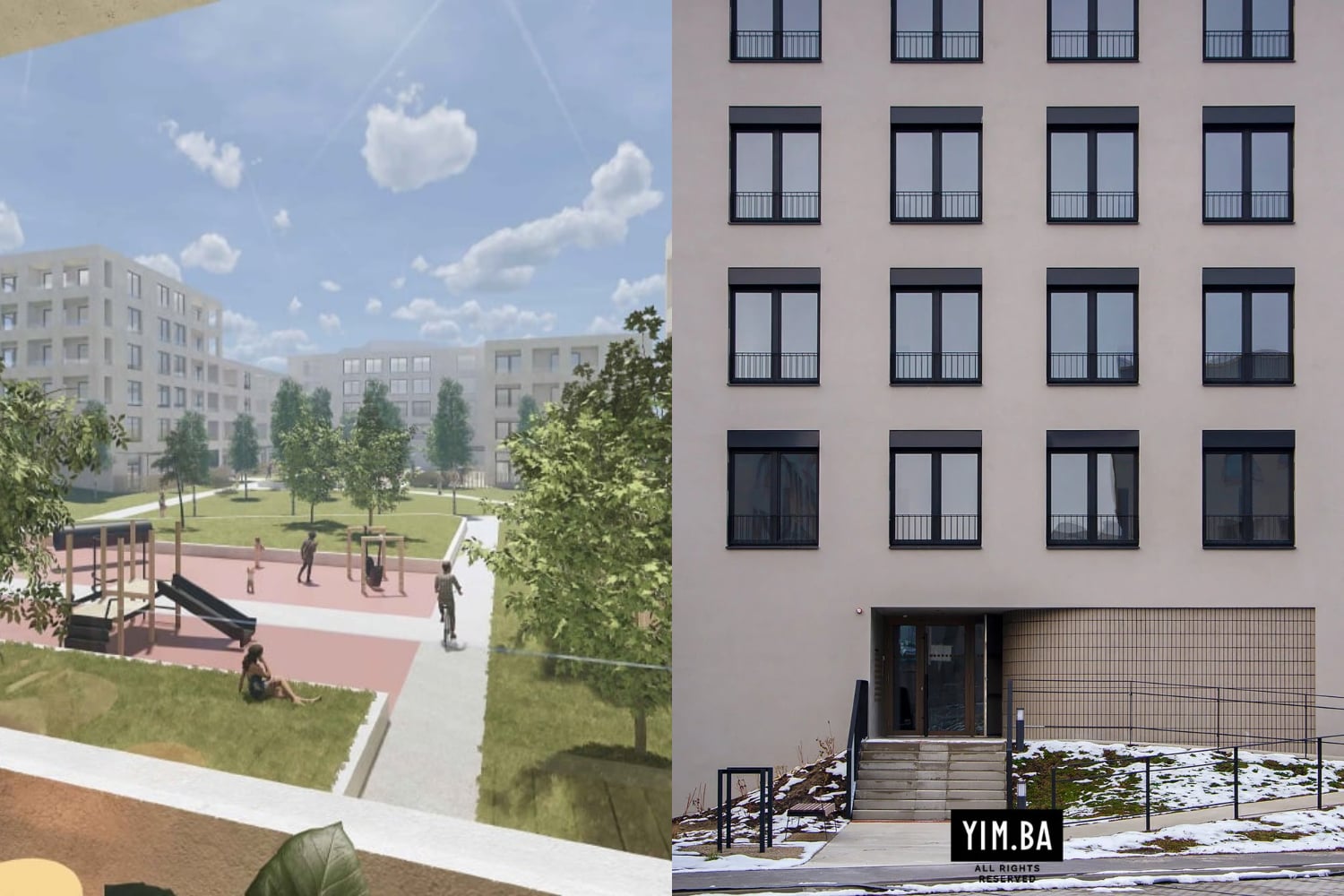 Yes In My Bratislava | Prvý blok prichádza. Bory sa menia na mesto ...