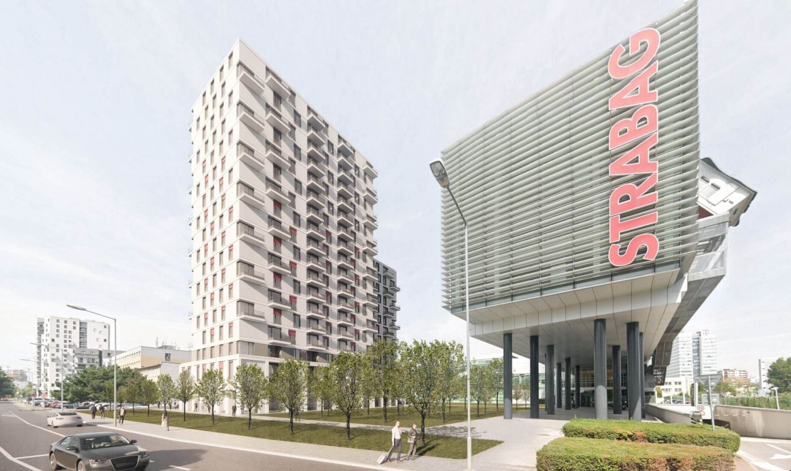 Yes In My Bratislava | Elegantný doplnok mestského bulváru. STRABAG ...